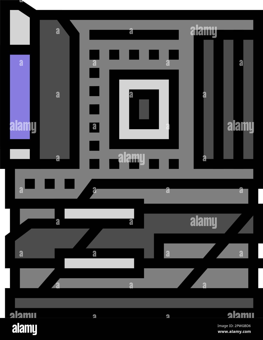Motherboard gaming pc color hi-res stock photography and images - Alamy
