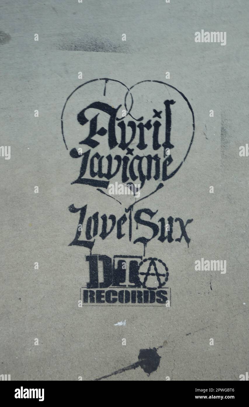 Los Angeles, California, USA 29th April 2023 Avril Lavigne Love Sux ...