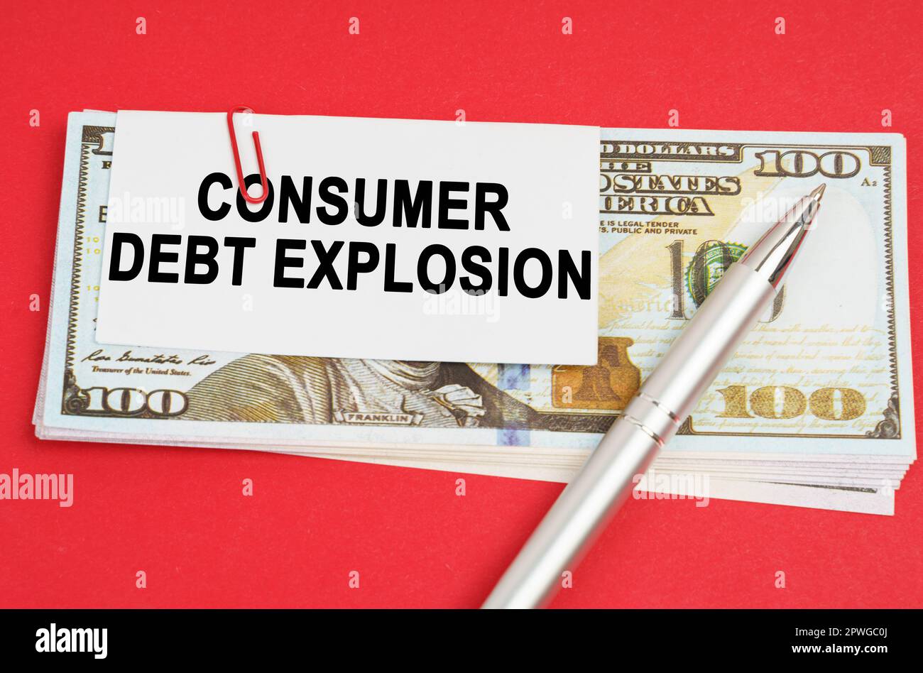 Consumer debt explosion hi-res stock photography and images - Alamy