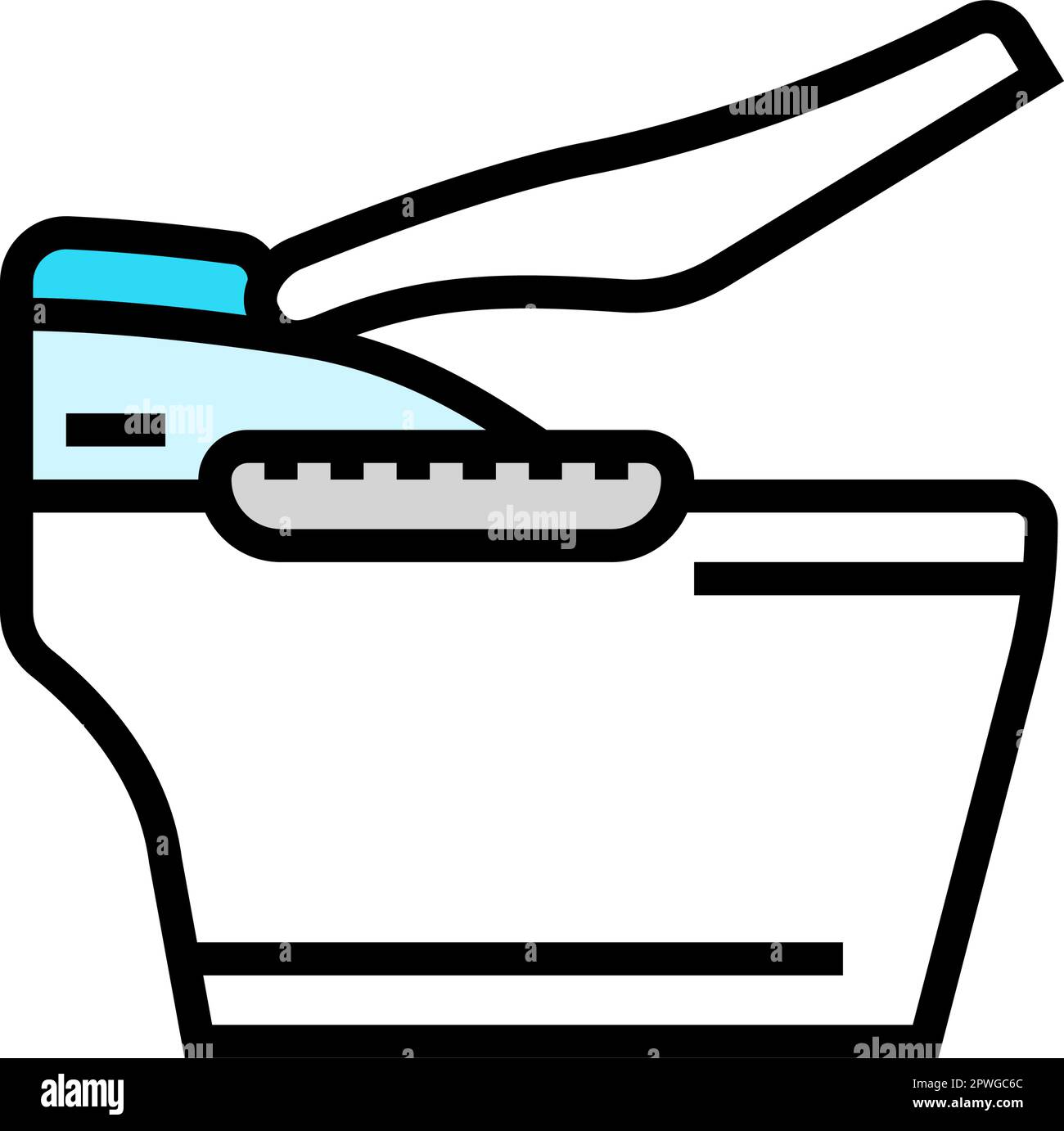 smart toilet home color icon vector illustration Stock Vector Image ...