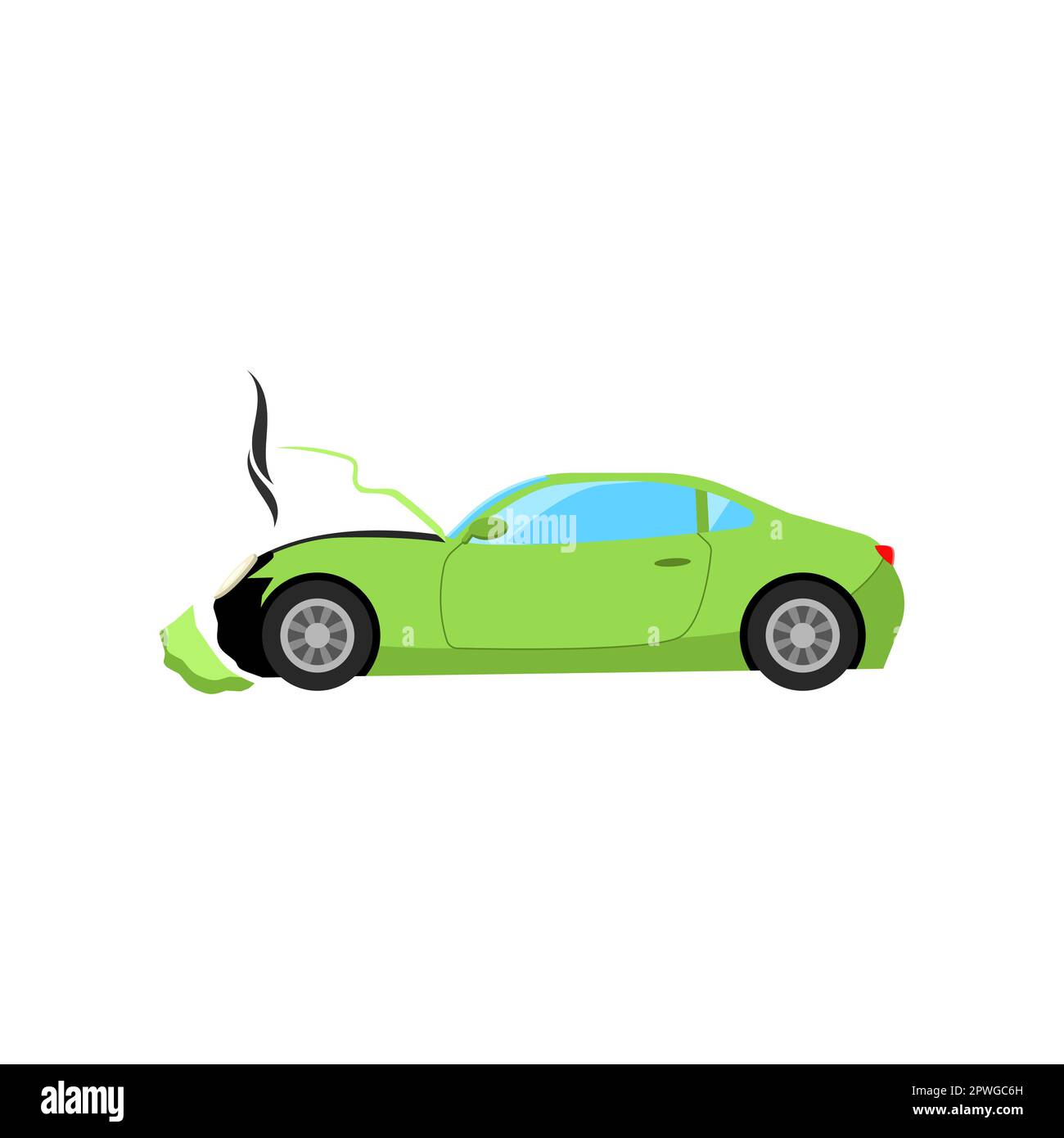 Motor vehicle breakdown Stock Vector Images - Alamy