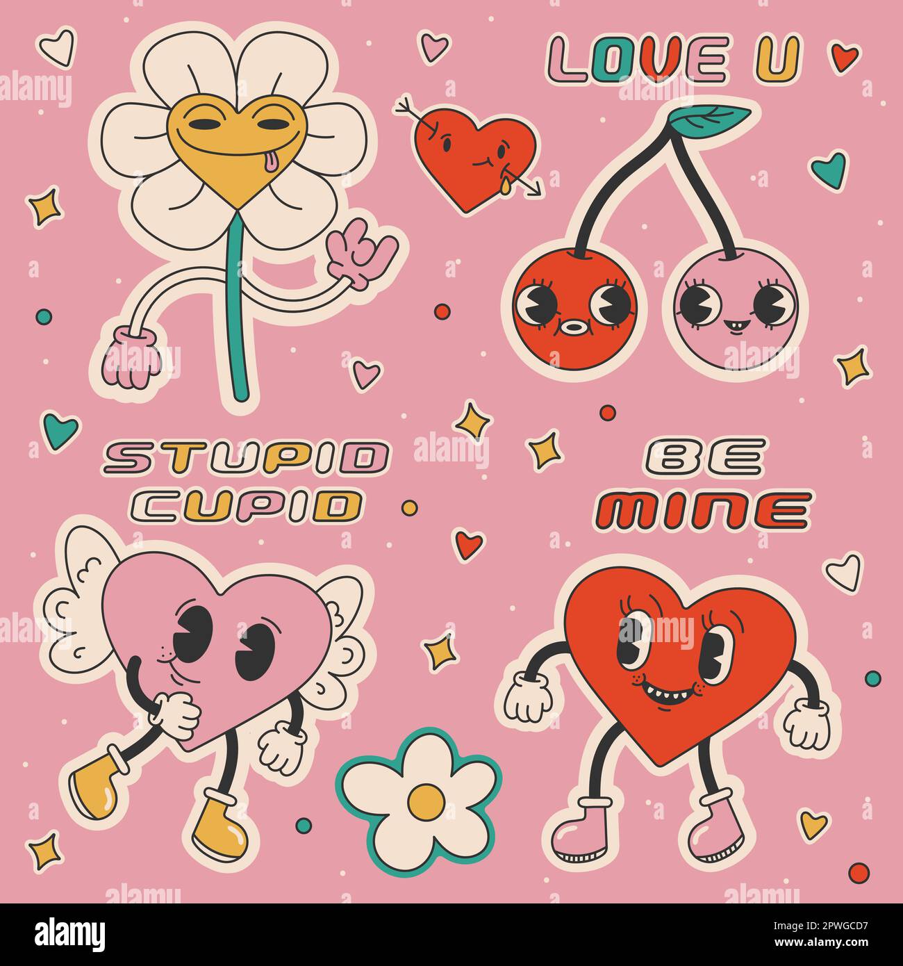 Cool angel clipart Stock Vector Images - Alamy