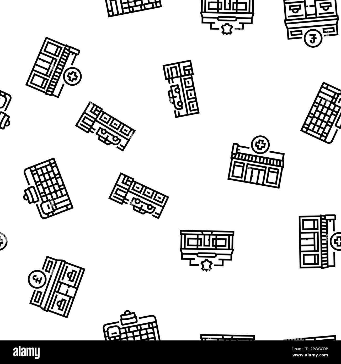 Seamless food order Cut Out Stock Images & Pictures - Alamy