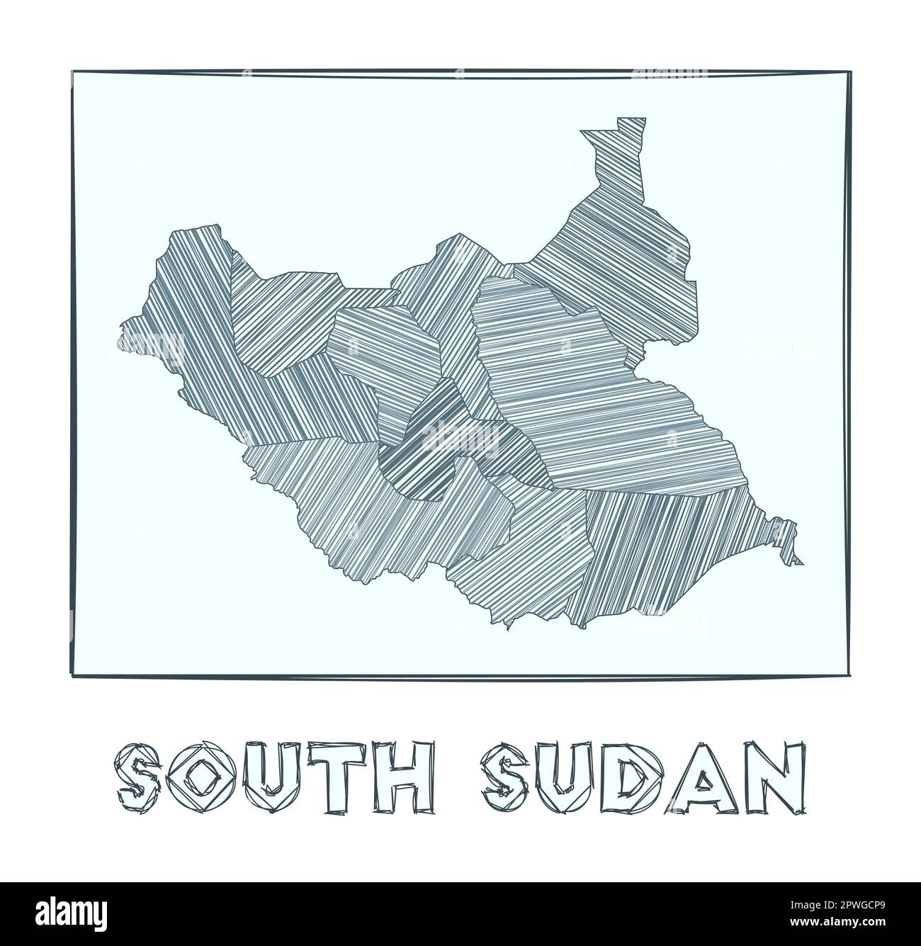 Nation illustration drawing hand drawn outline geography cartography hi ...