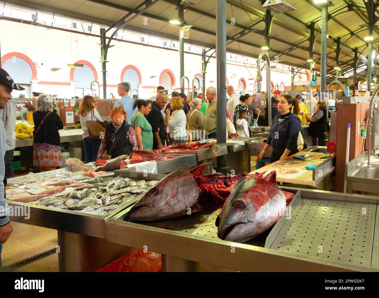 Fish on the slab hi-res stock photography and images - Alamy