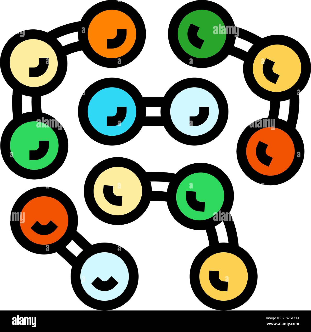 Human bonds Stock Vector Images - Alamy