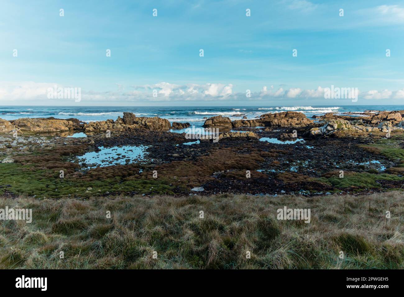Photograph of the rugged Cataraqui Shipwreck Memorial Coastline on King ...