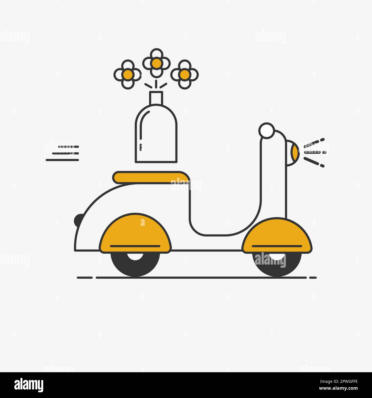 Express delivery ride motorcycle icon symbol,flat design for apps and ...