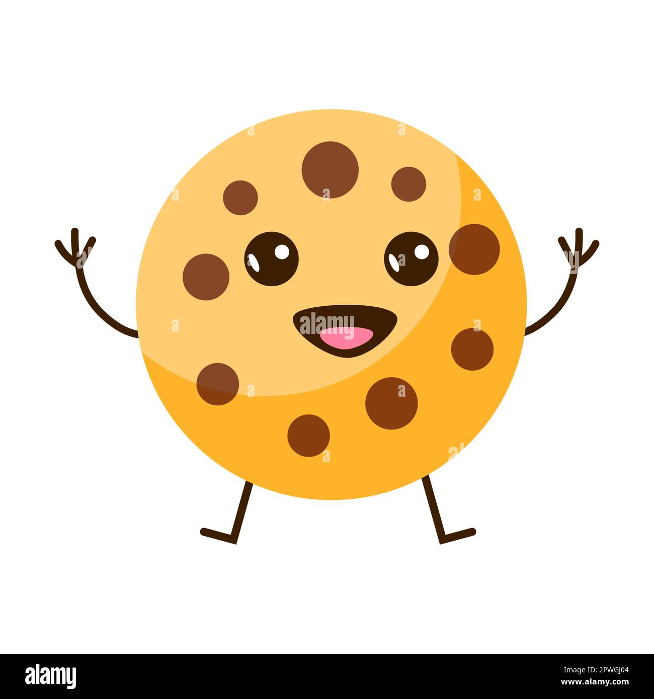 Cute Cartoon Cookies With Faces