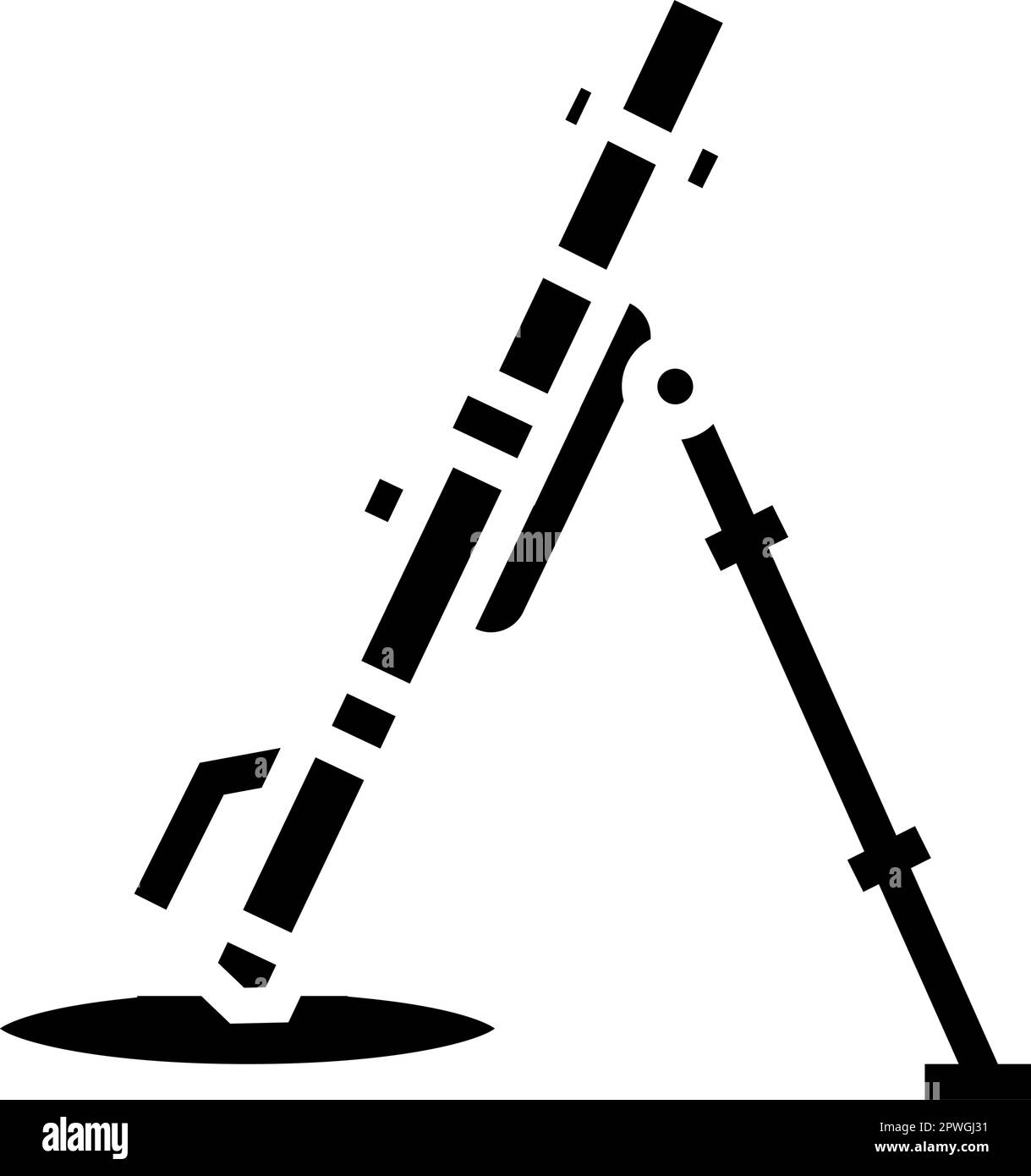 Military Mortar Symbol