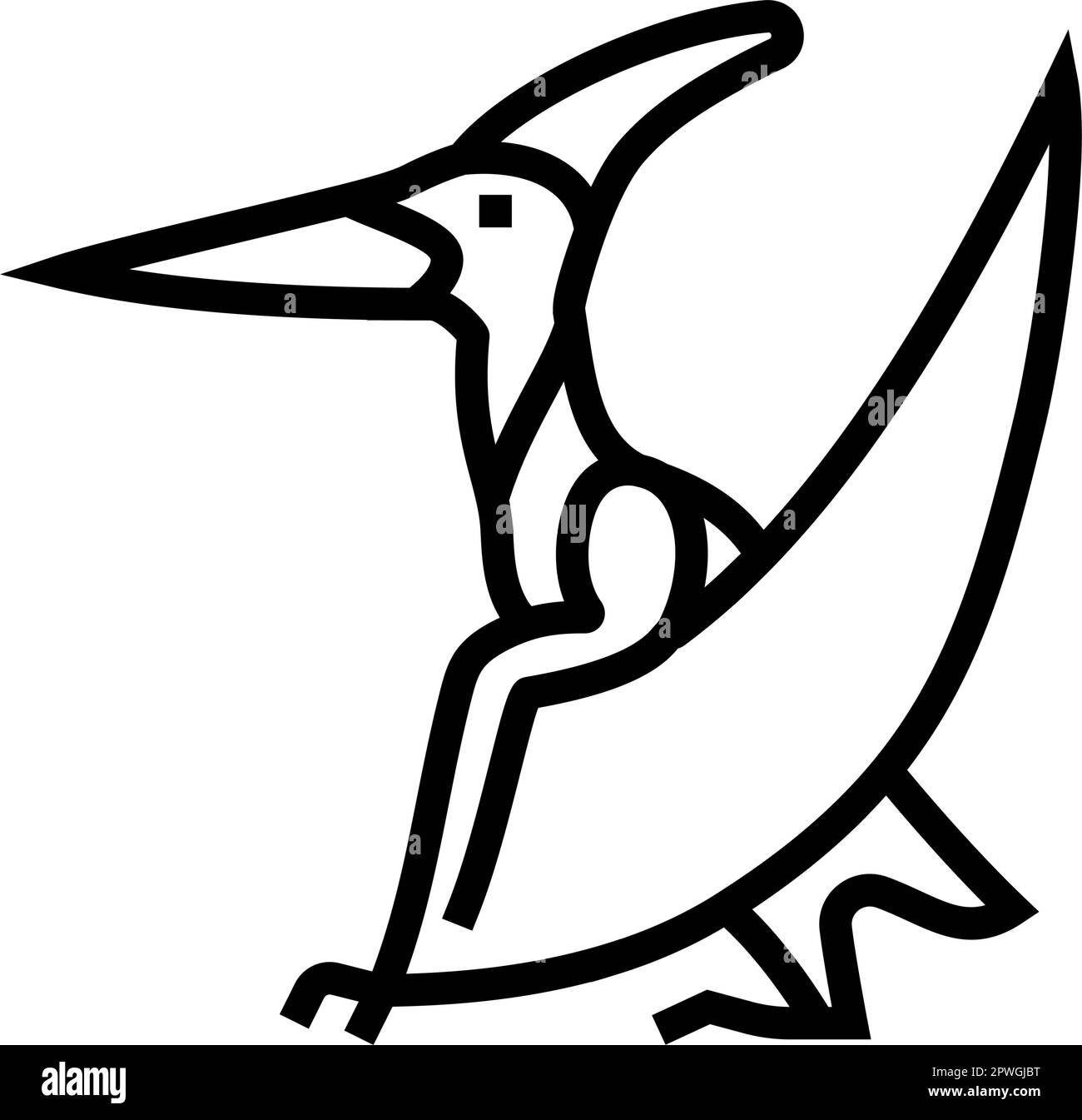 Pteranodon symbol hi-res stock photography and images - Alamy