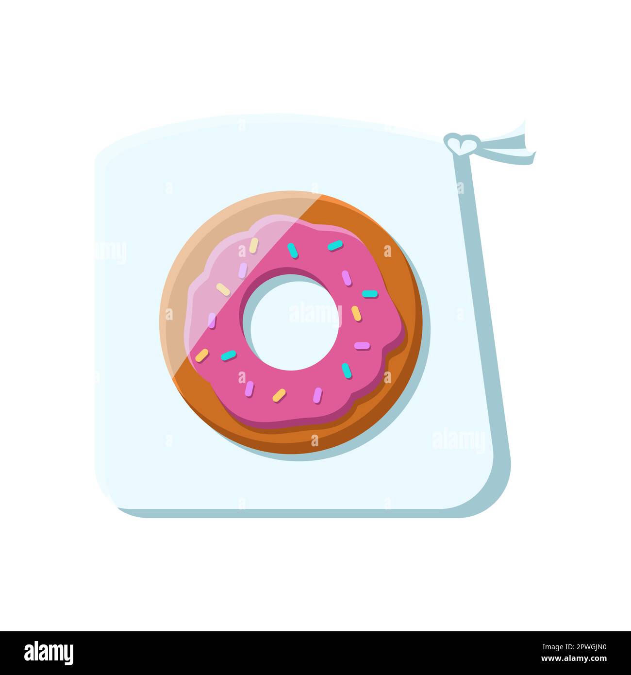 Doughnut bag Stock Vector Images - Alamy