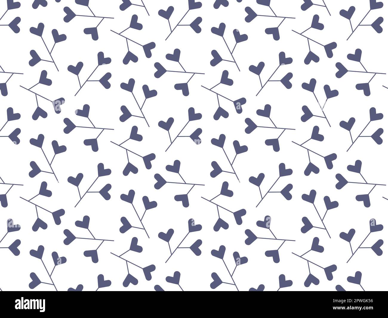 Free vector stylish flower minimal pattern background Stock Vector ...