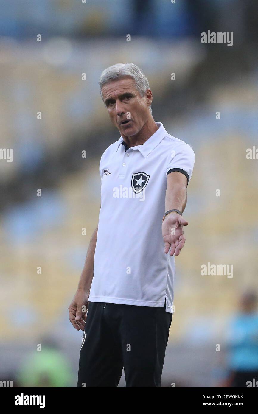 Rio de Janeiro, Brazil, 30th Apr, 2023. Botafogo manager Luís Castro ...