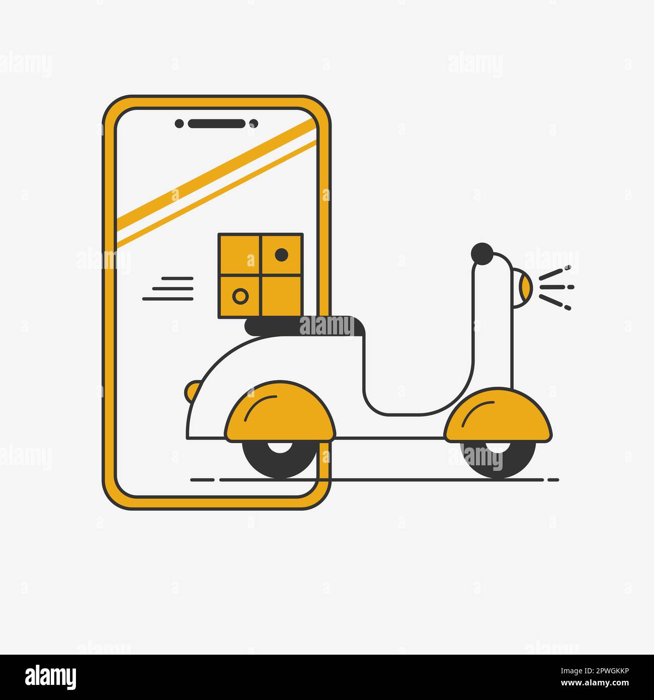 Express delivery ride motorcycle icon symbol,flat design for apps and ...