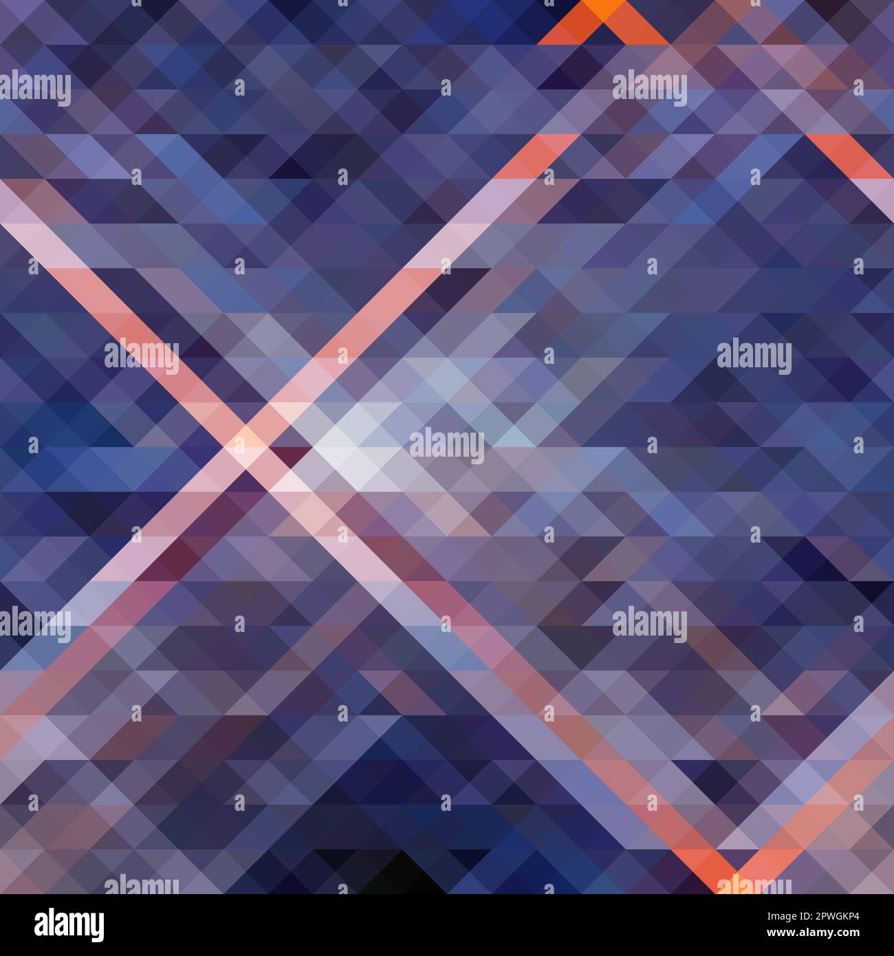 Dynamic blue white triangular shape hi-res stock photography and images ...