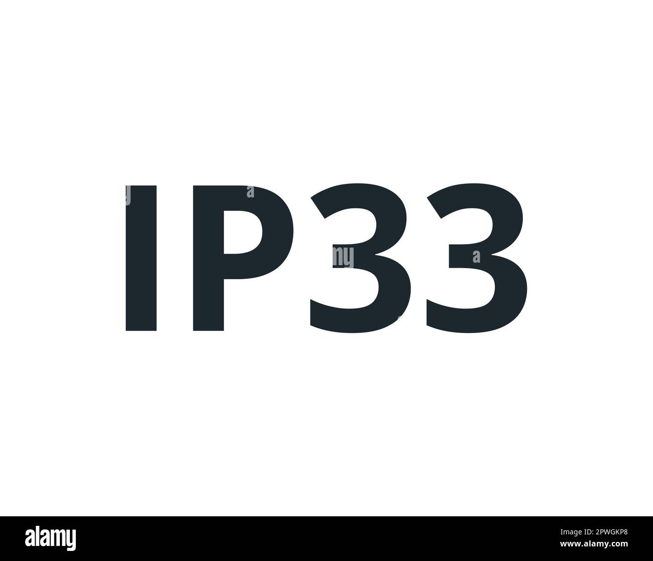 Protected against solid foreign objects IP33 Symbol Stock Vector Image ...