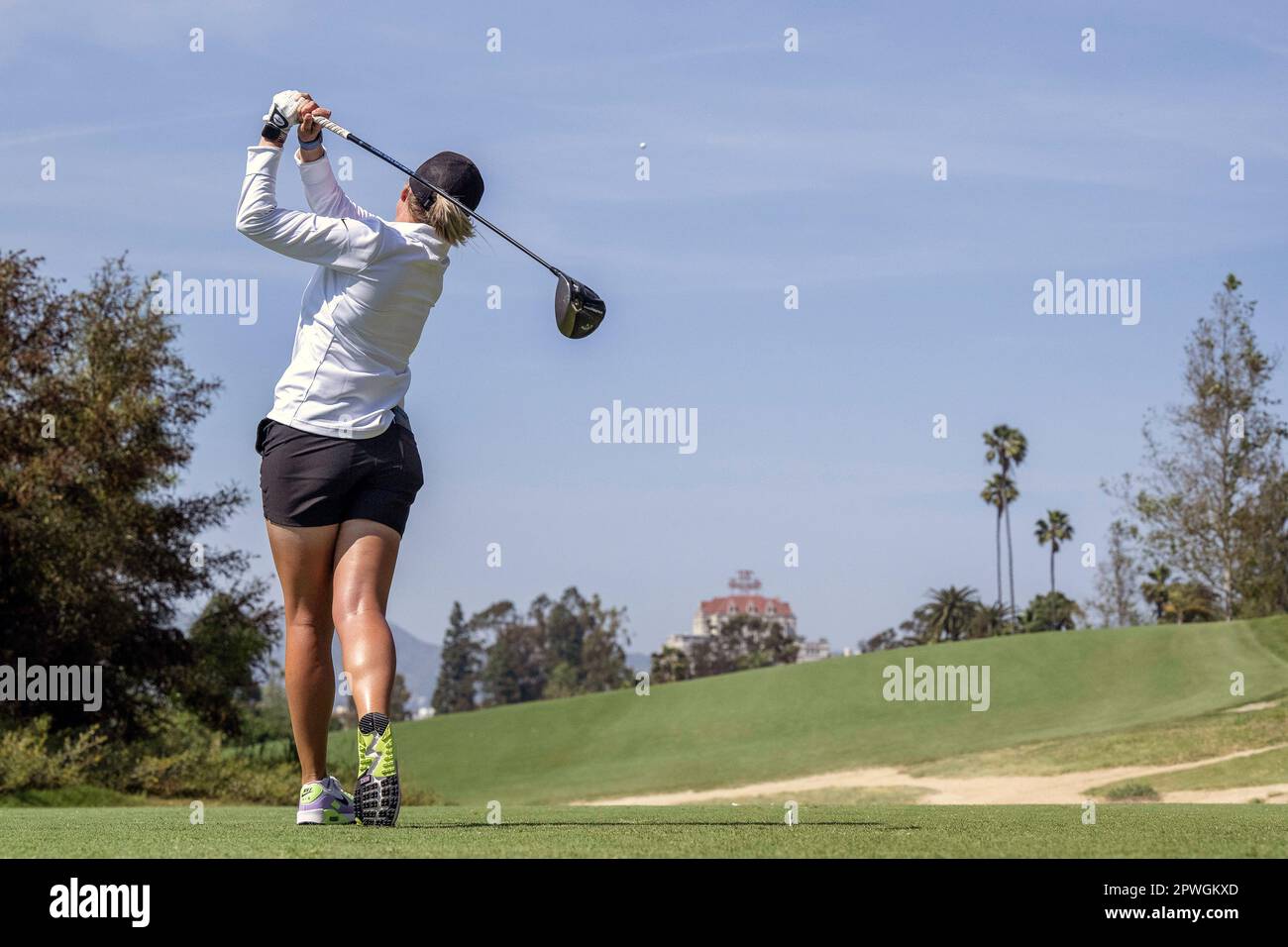 April 29, 2023, Los Angeles, California, 90036: LPGA player Sarah Kemp ...