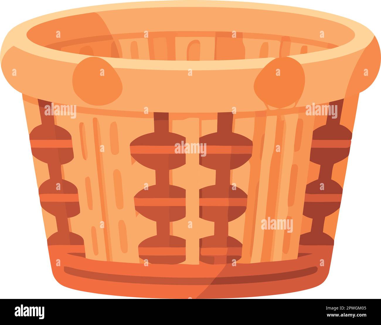 Terracotta clay cooking pot Stock Vector Images - Alamy