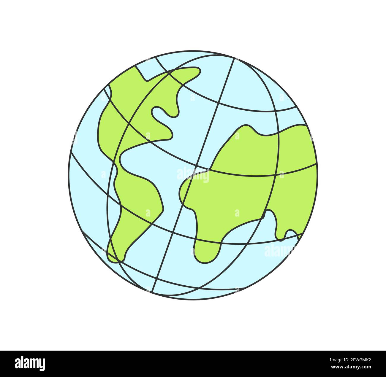 Vintage Earth Illustration