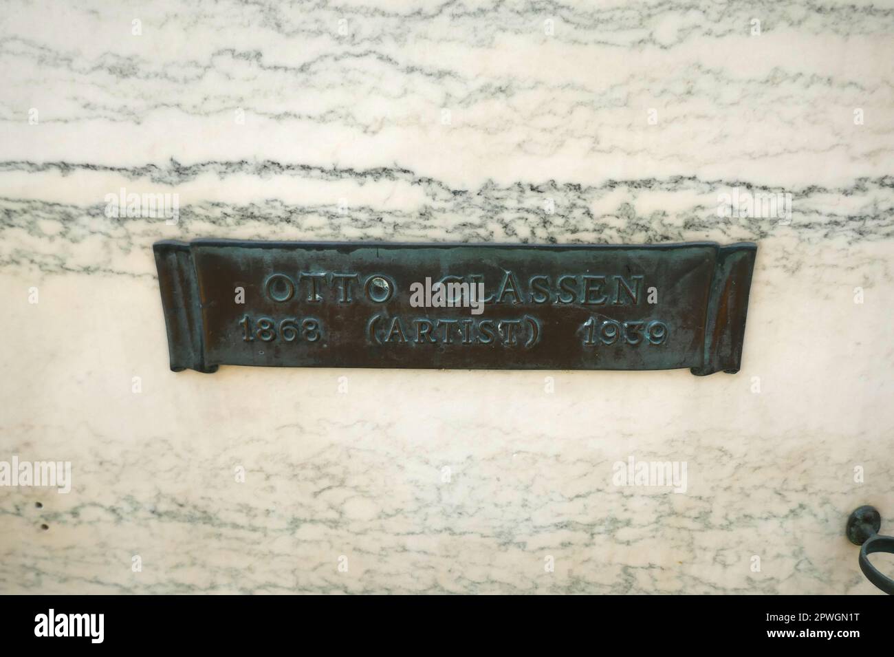 Los Angeles, California, USA 29th April 2023 Artist Otto Classen Grave ...