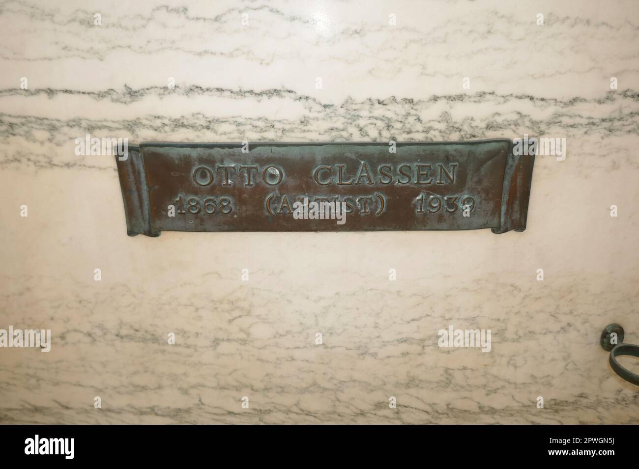 Los Angeles, California, USA 29th April 2023 Artist Otto Classen Grave ...