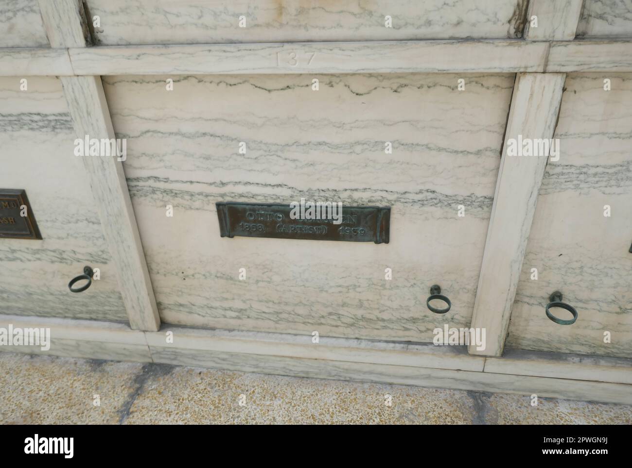 Los Angeles, California, USA 29th April 2023 Artist Otto Classen Grave ...