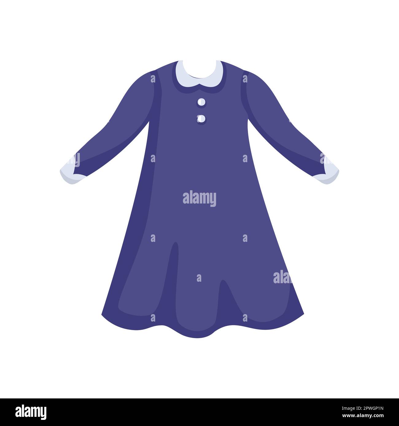 Cute girl dark long Cut Out Stock Images & Pictures - Alamy