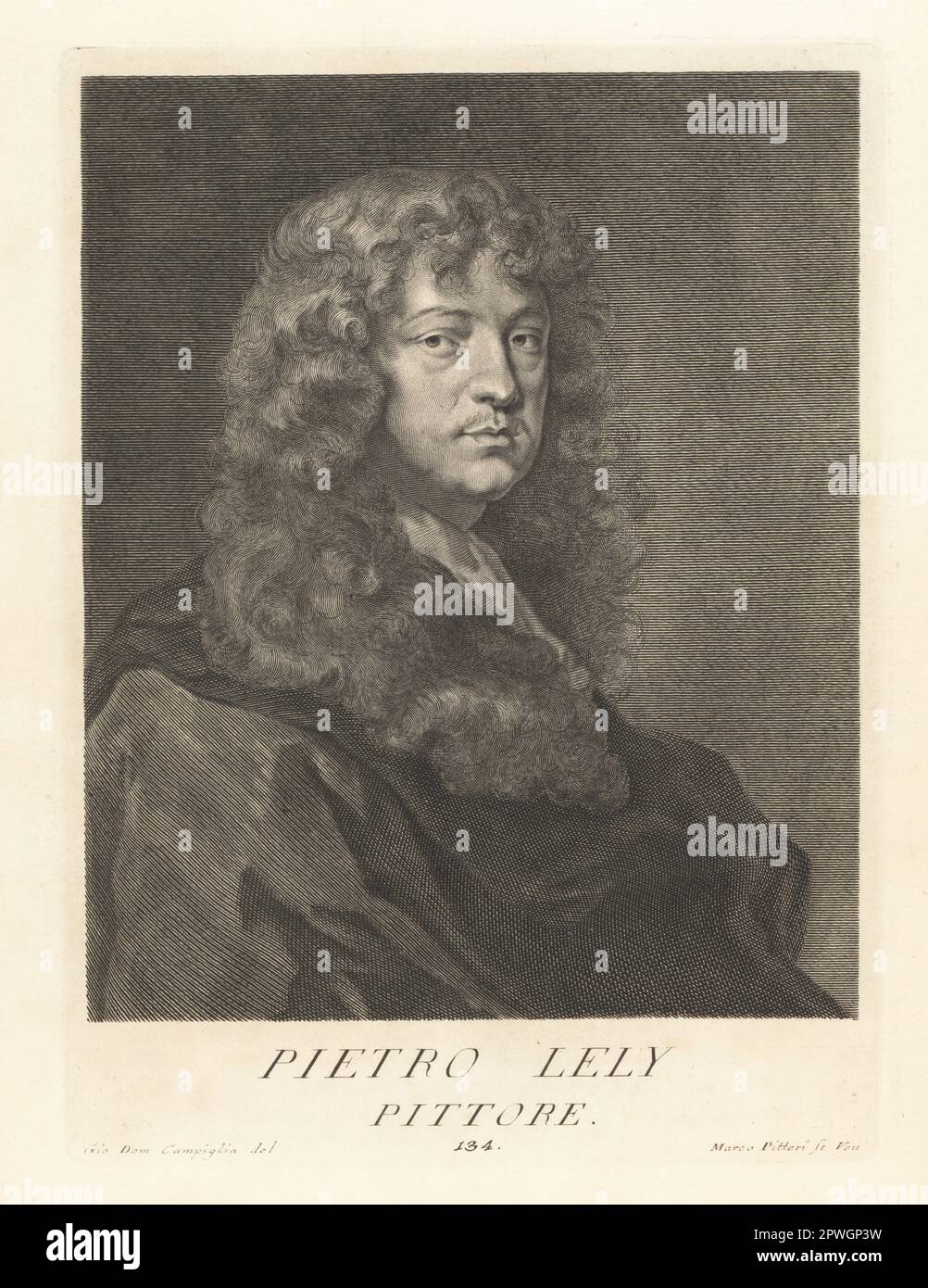 Sir Peter Lely, Dutch painter who became the dominant portrait painter ...