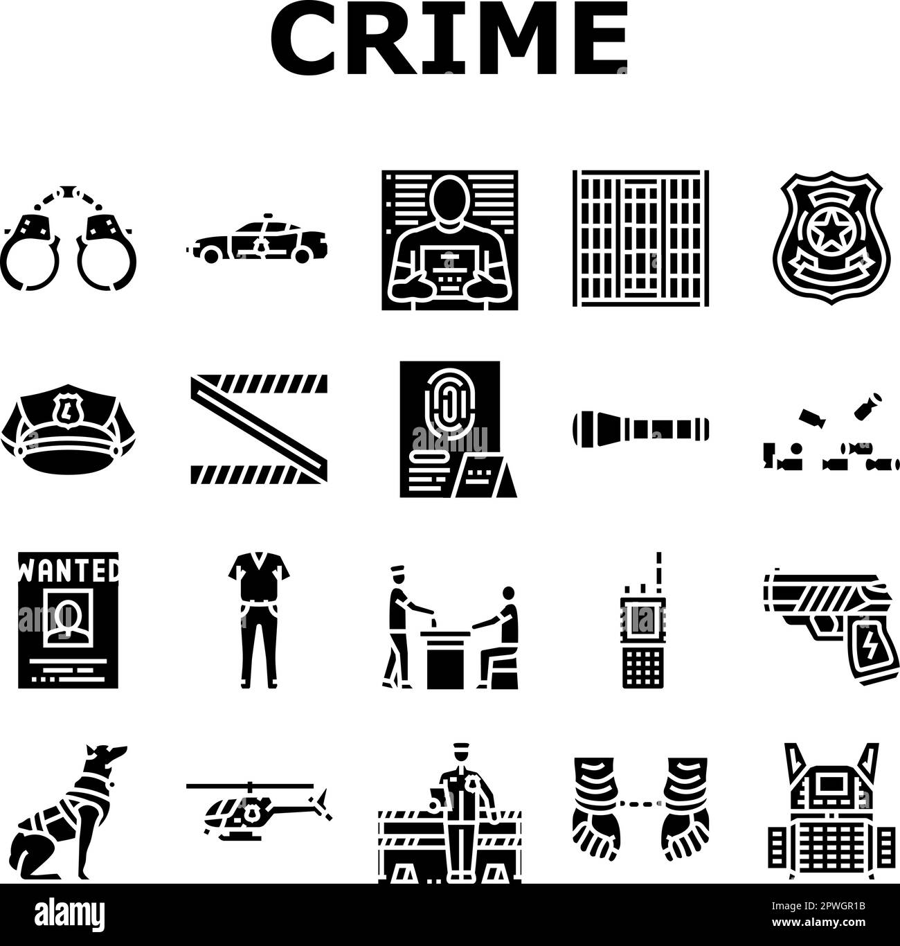 Police crime scene tape car Stock Vector Images - Alamy