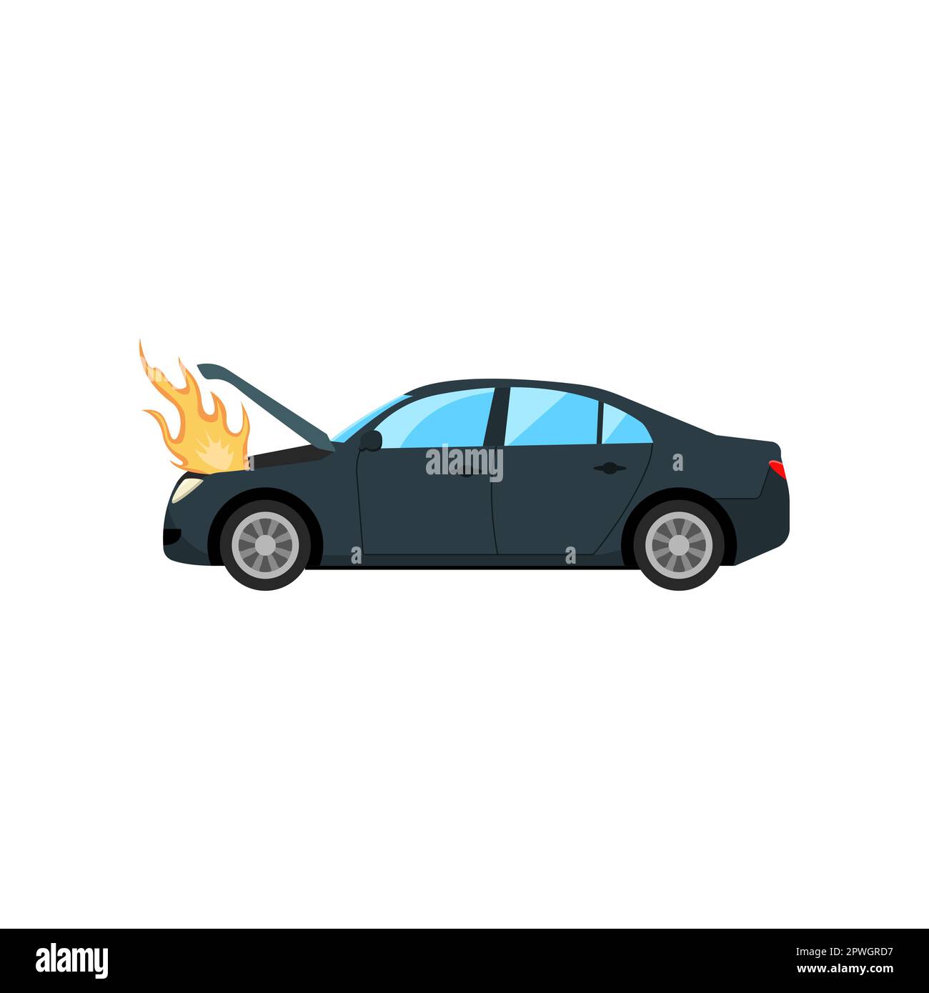 Fire cartoon Cut Out Stock Images & Pictures - Alamy