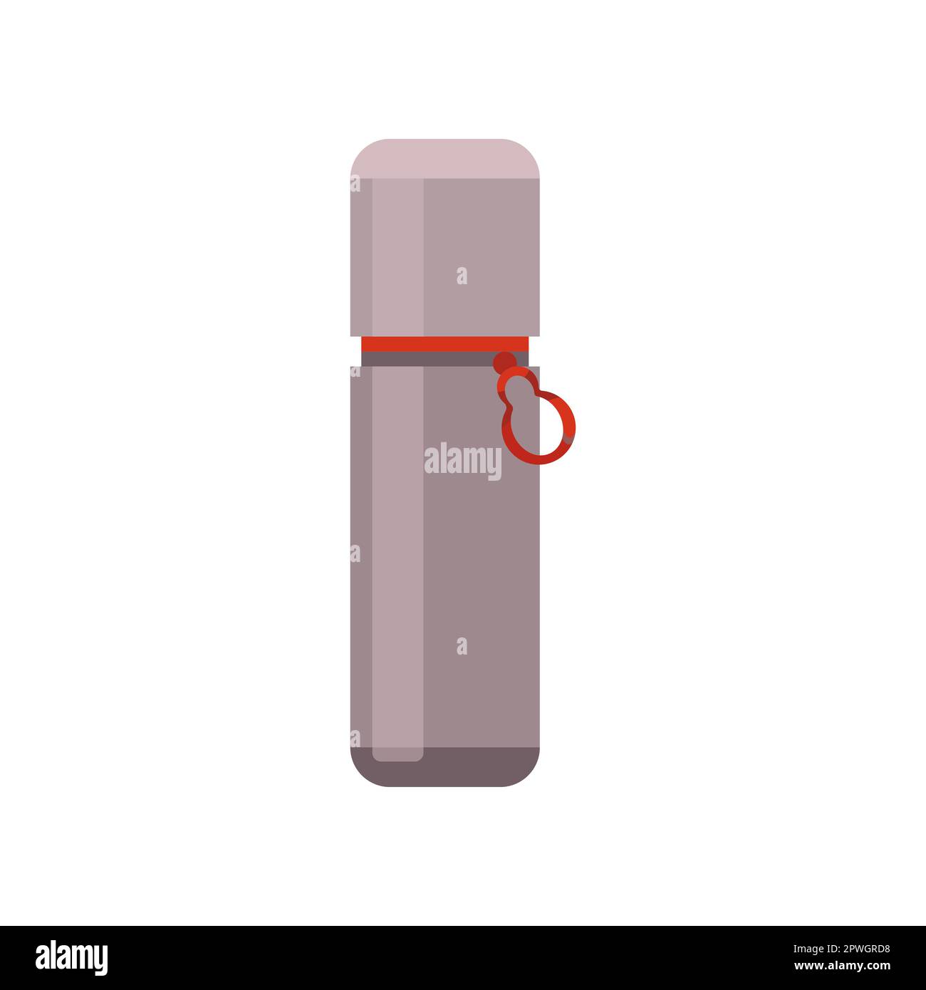 Thermos for summer holidays vector illustration Stock Vector Image ...