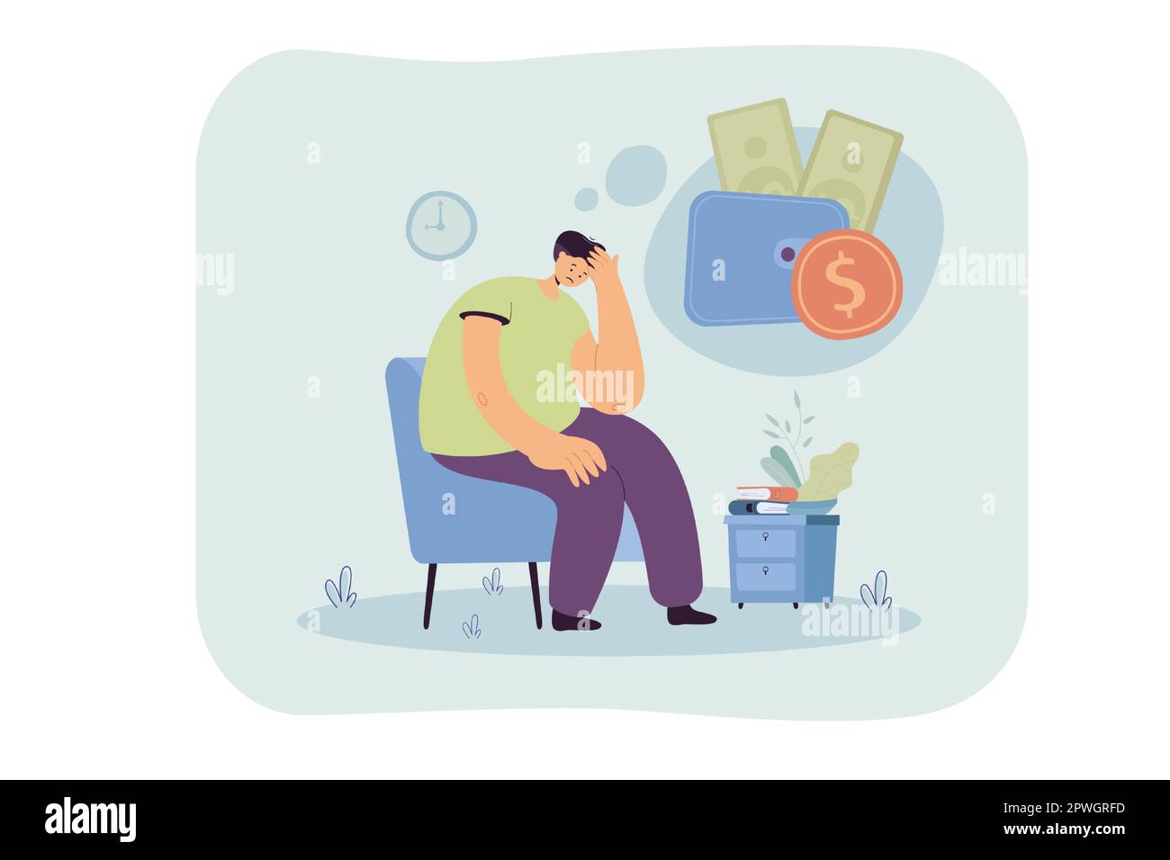 Tax headache Stock Vector Images - Alamy