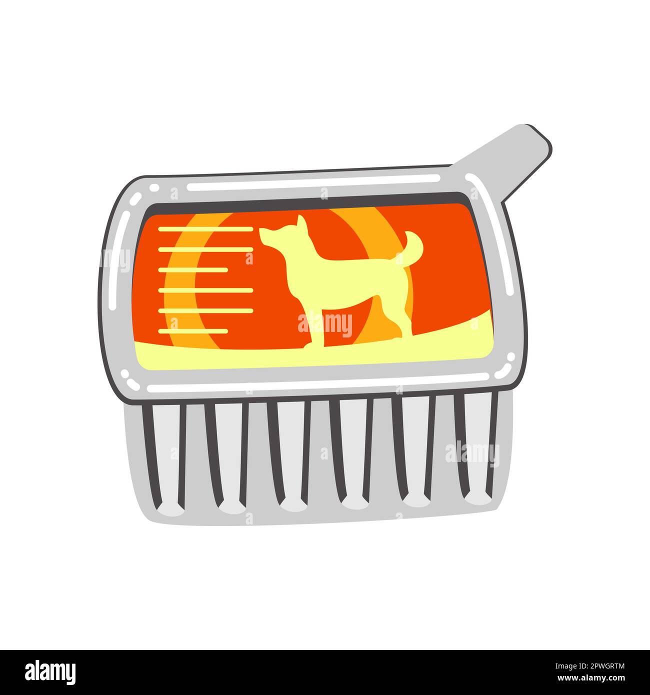 Cartoon puppy feeding hi-res stock photography and images - Alamy