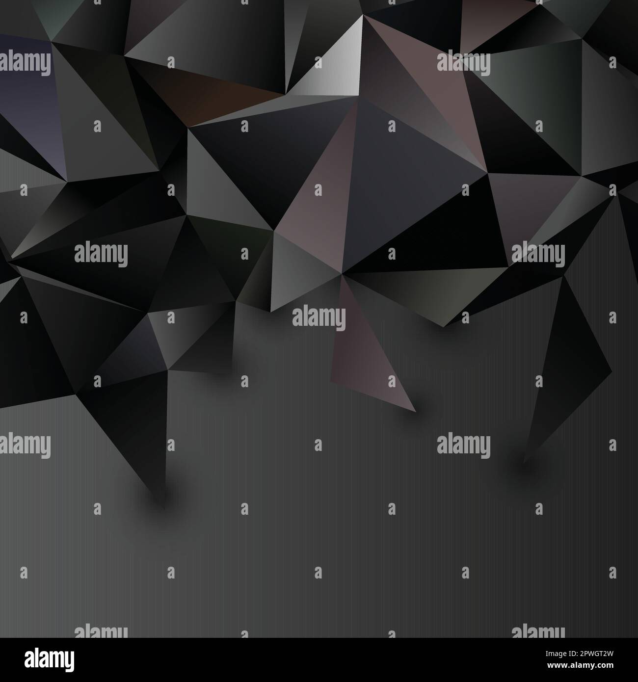 Futuristic background with an abstract low poly design Stock Vector ...