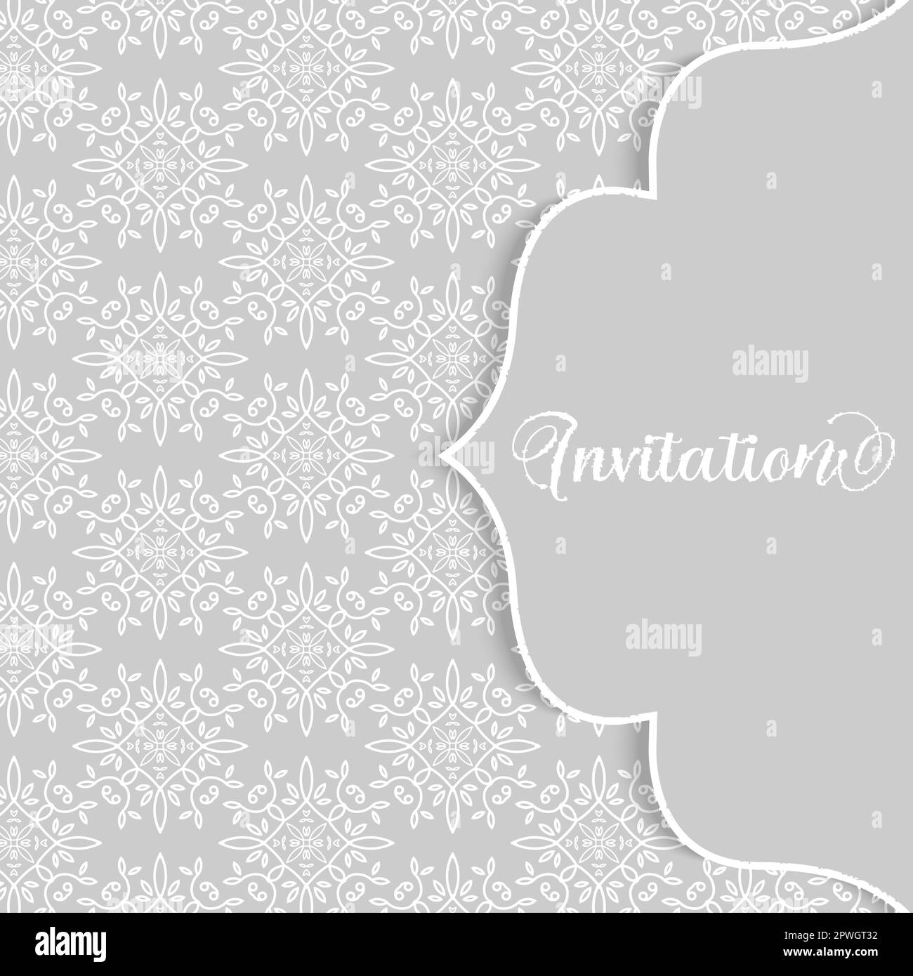Elegant decorative pattern background - ideal for invitations Stock ...