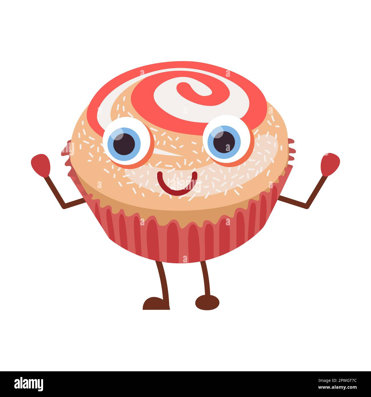 Powdered Sugar On Face