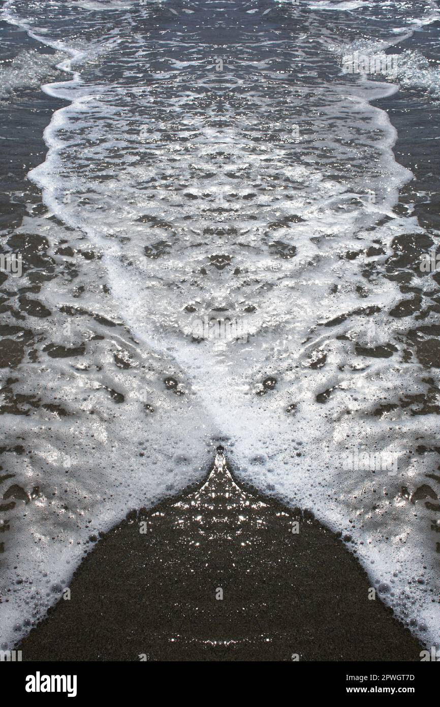 Double waves close up abstracts designs summer holidays mood modern ...