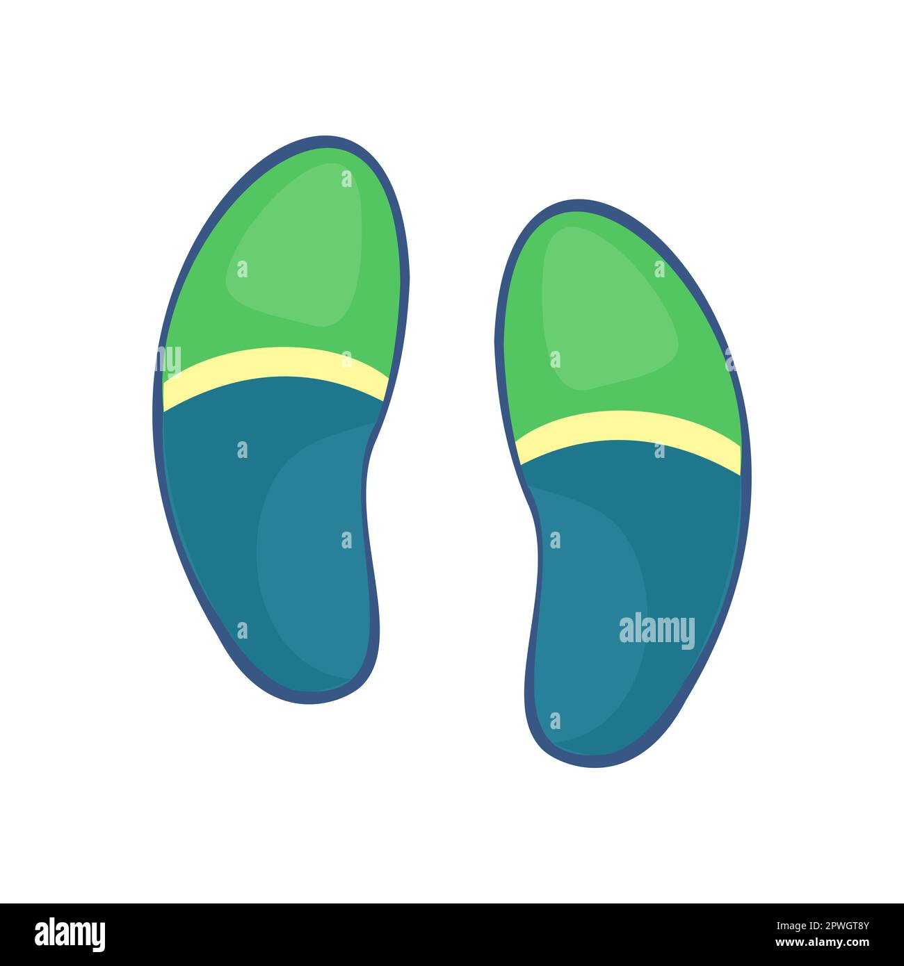 Slippers for babies and kids cartoon illustration Stock Vector Image ...