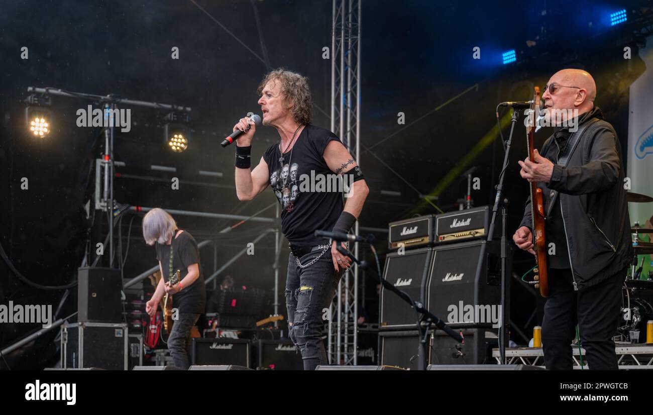 MacMoray Music Festival, Cooper park, Elgin, Moray, UK. 30th Apr, 2023 ...