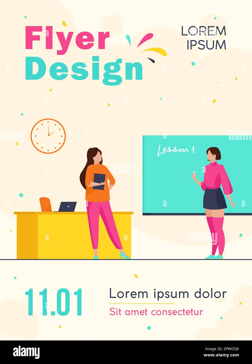 High school student standing at blackboard Stock Vector Image & Art - Alamy