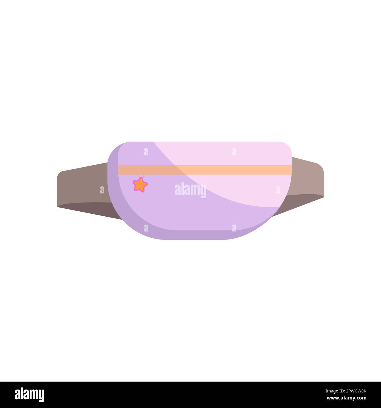 Fanny pack for summer holidays vector illustration Stock Vector Image ...