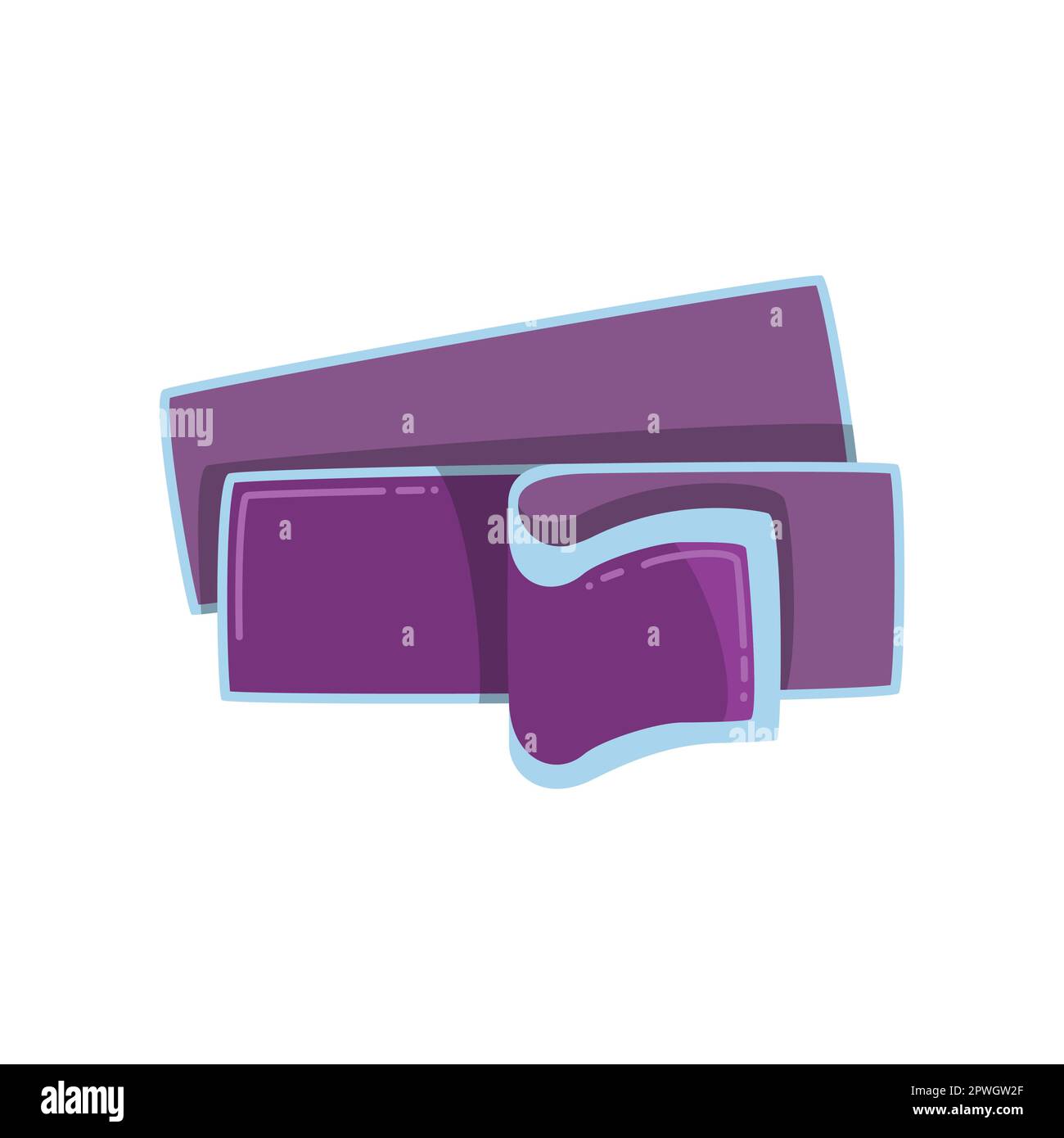 Purple wax strips cartoon illustration Stock Vector Image & Art - Alamy