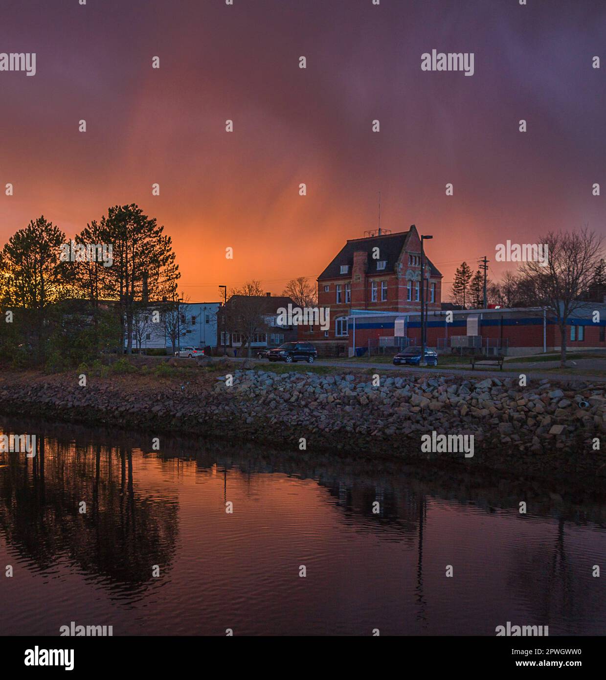 Canada new brunswick st stephen hi-res stock photography and images - Alamy