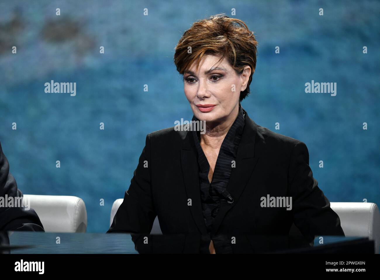 Milan, Italy. 30th Apr, 2023. Milan, TV broadcast Che Tempo Che Fa ...