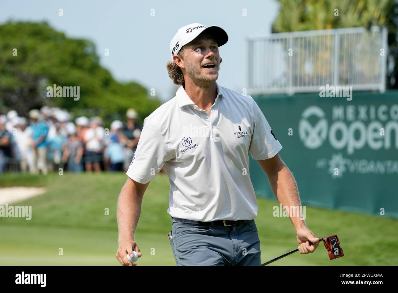 Austin Smotherman of the United States greets fans after putting on the ...