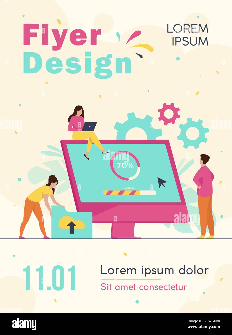 Tiny programmers upgrading operation system of computer Stock Vector ... Tiny programmers upgrading operation system of computer Stock Vector ...