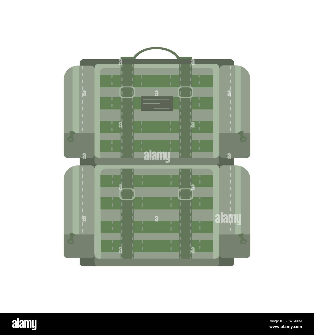 Big hiking backpack cartoon illustration Stock Vector Image & Art - Alamy