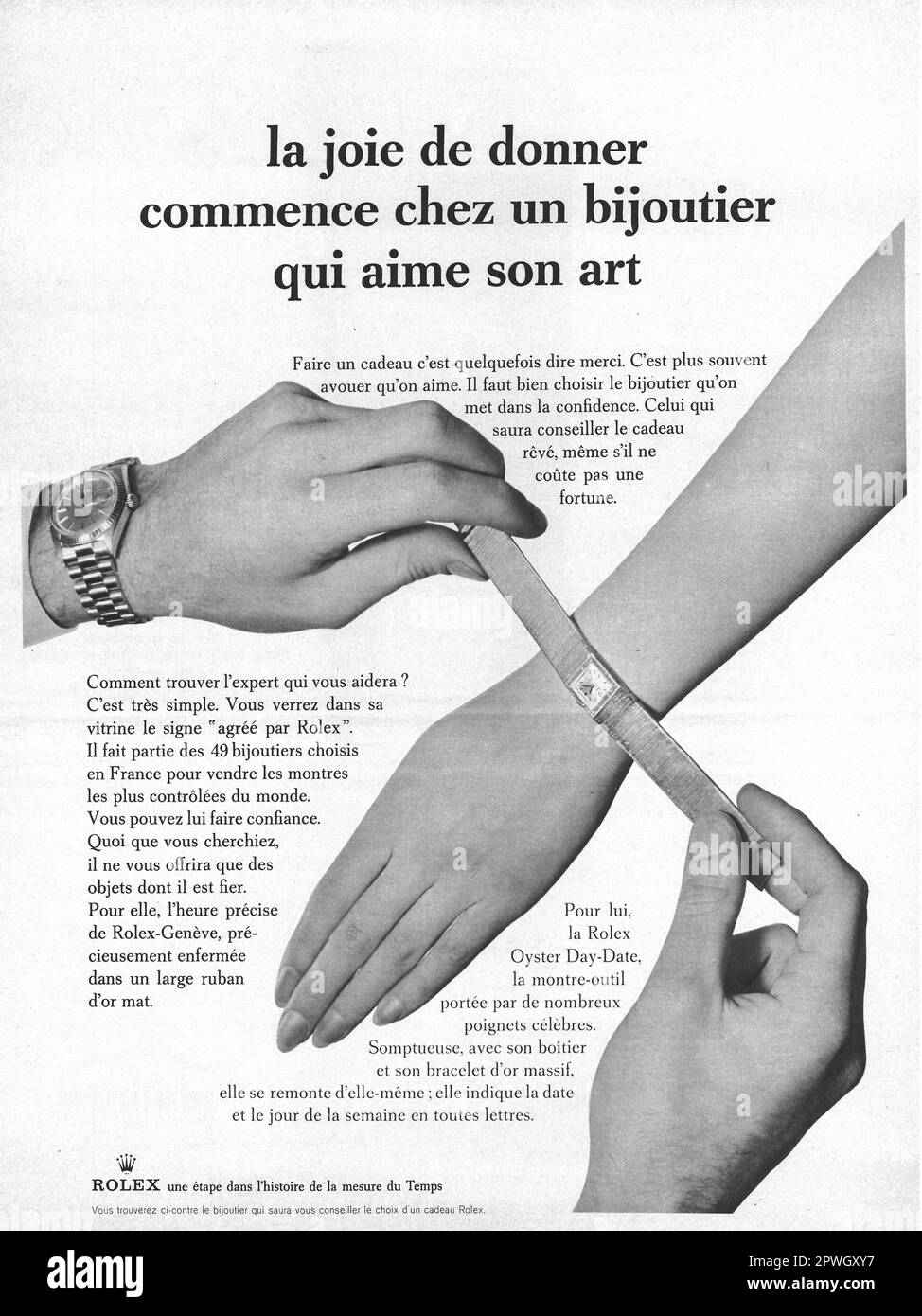 1960s male ads Black and White Stock Photos & Images - Alamy