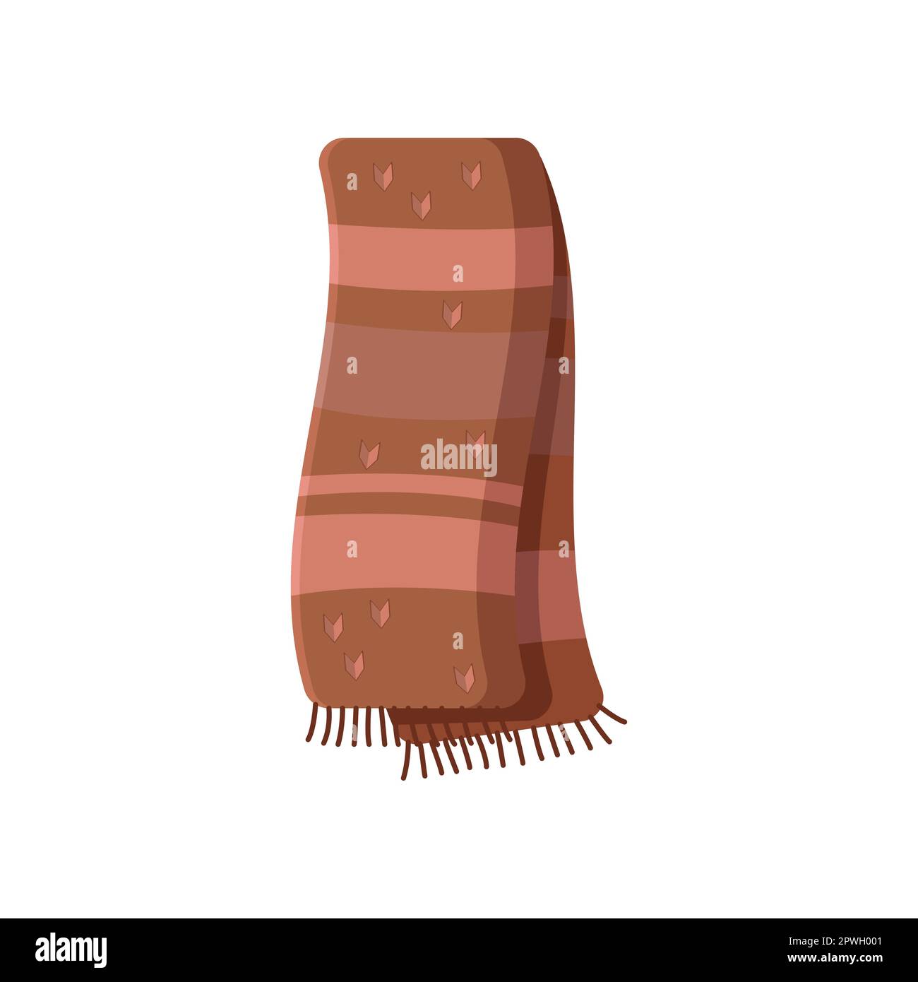 Long neck scarf Stock Vector Images - Alamy
